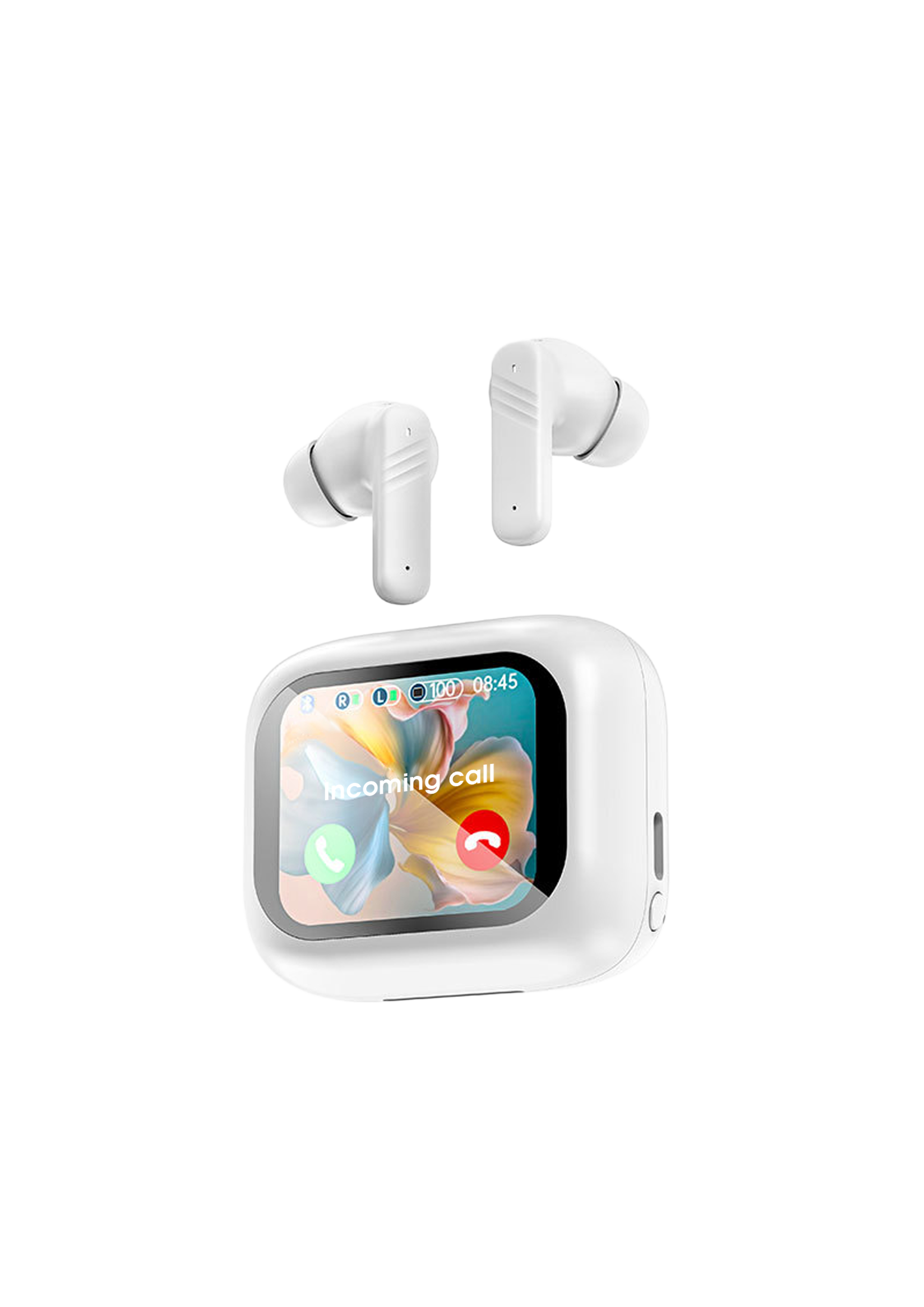 Active Noise Cancelling Earbuds ANC with Smart Touch Screen TWS Wirele ...