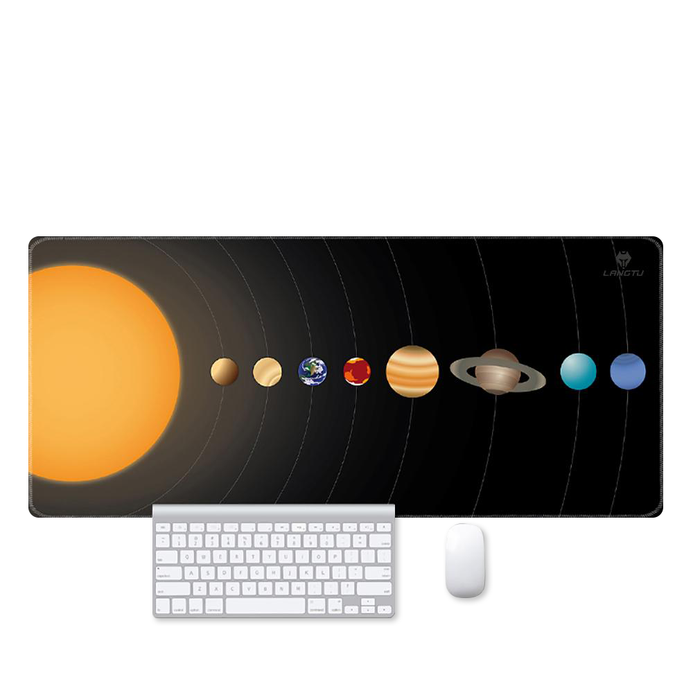 LANGTU Extended Non-Slip Space Themed Solar System Mouse Pad – LANGTU Store