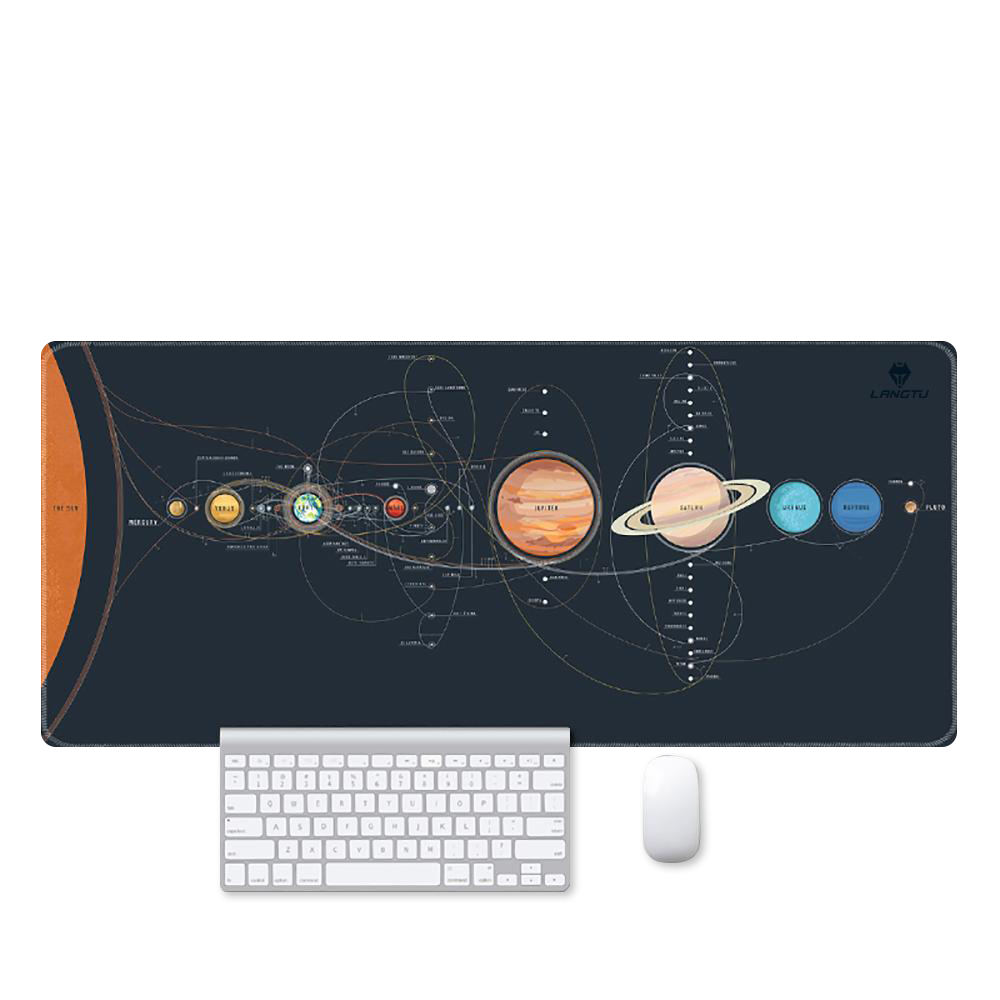 LANGTU Extended XXXL Space Themed Solar System Mouse Pad – LANGTU Store